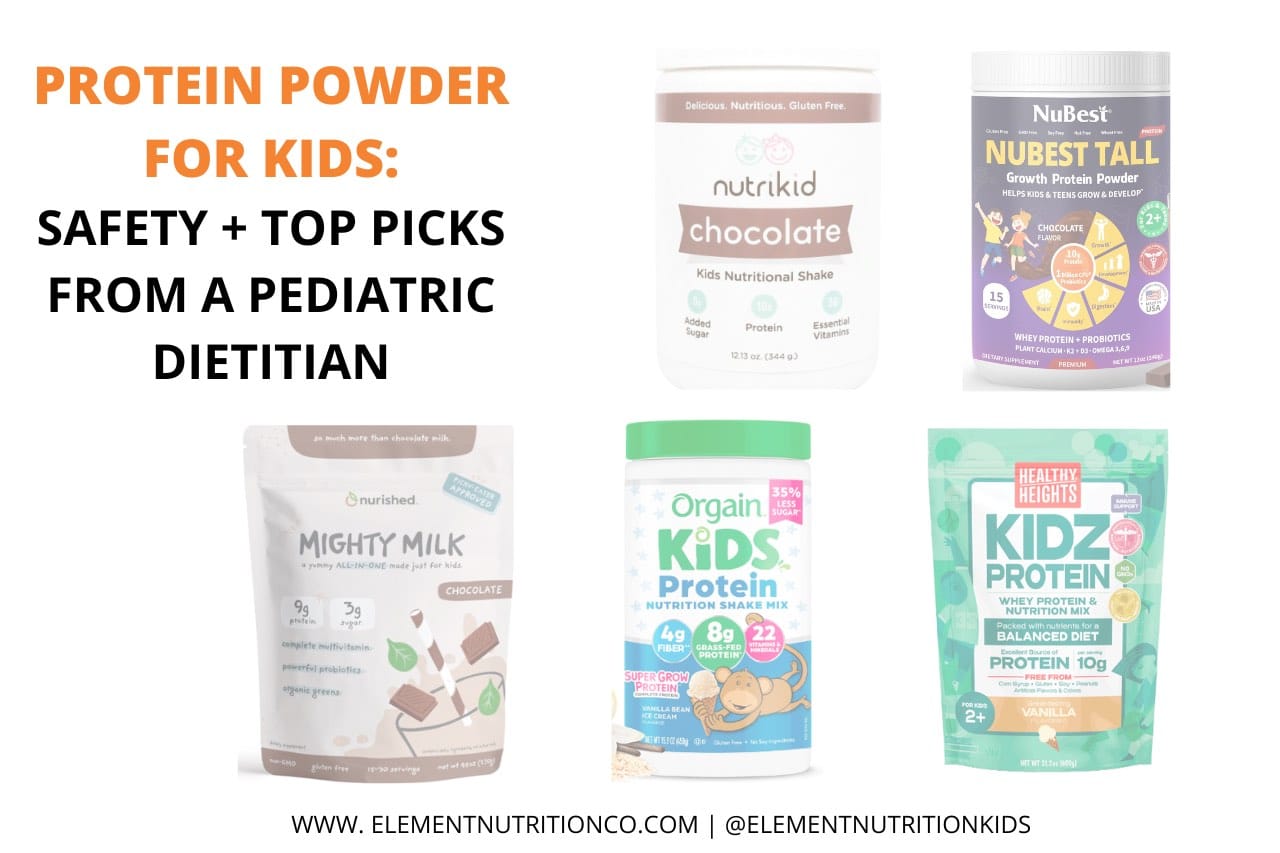 Best Protein Powder for Kids (Top Picks from a Pediatric Dietitian)